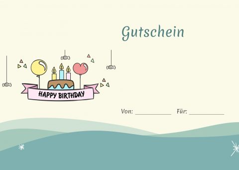 Drucke selbst! Kostenlose Gutscheinvorlagen zum selber ausdrucken PAGENUMBER??